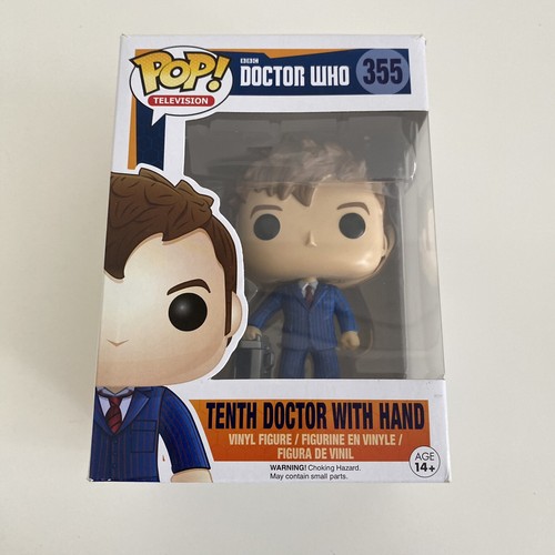 Funko POP TV Doctor WHO 10th Doctor With Hand #355 Vinyl Figure ...