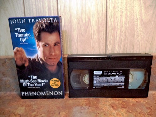 PHENOMENON (VHS 1998) John Travolta Kyra Sedgwick Forest Whitaker ...