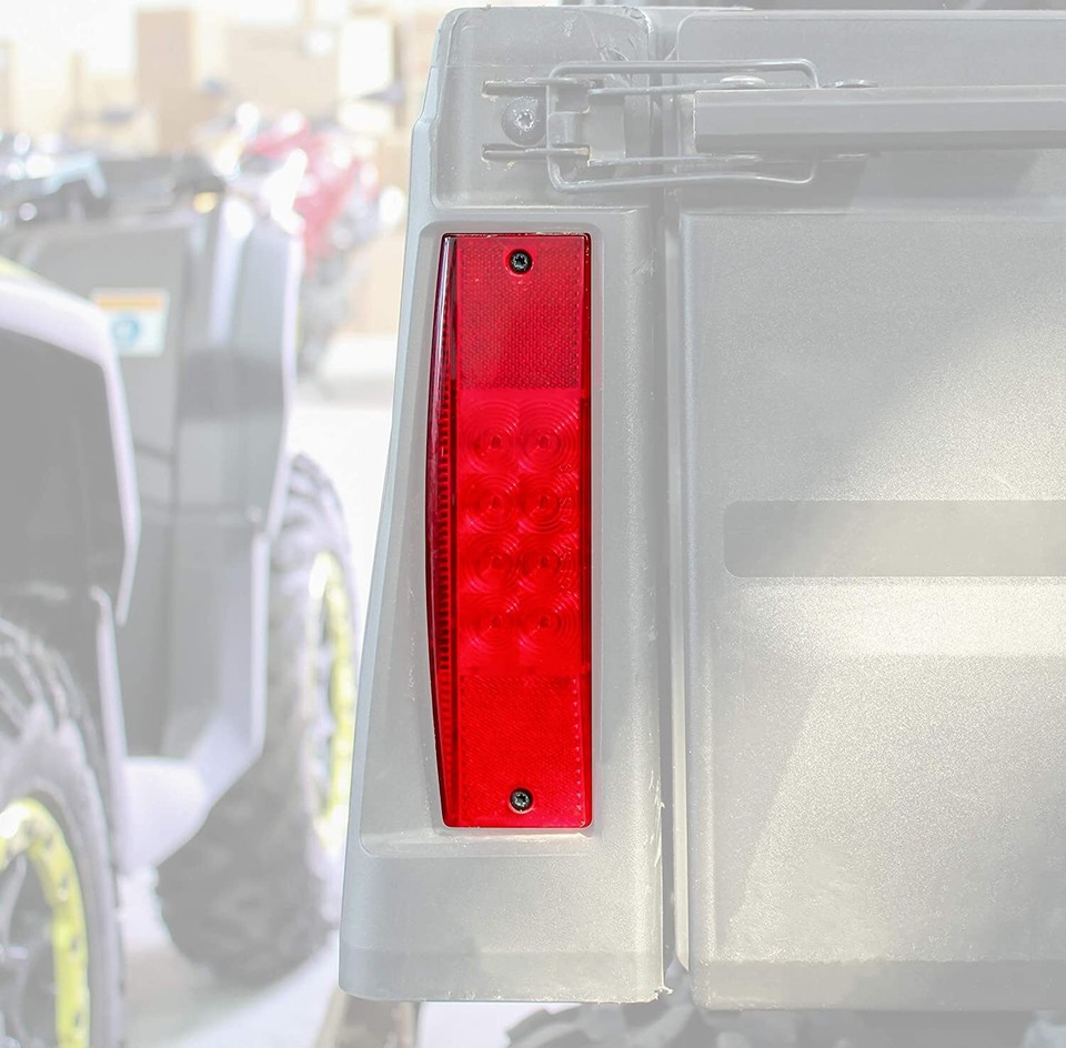 Pair Taillight Tail Light Lens LED Fit Polaris Ranger 400 500 570 800 ...