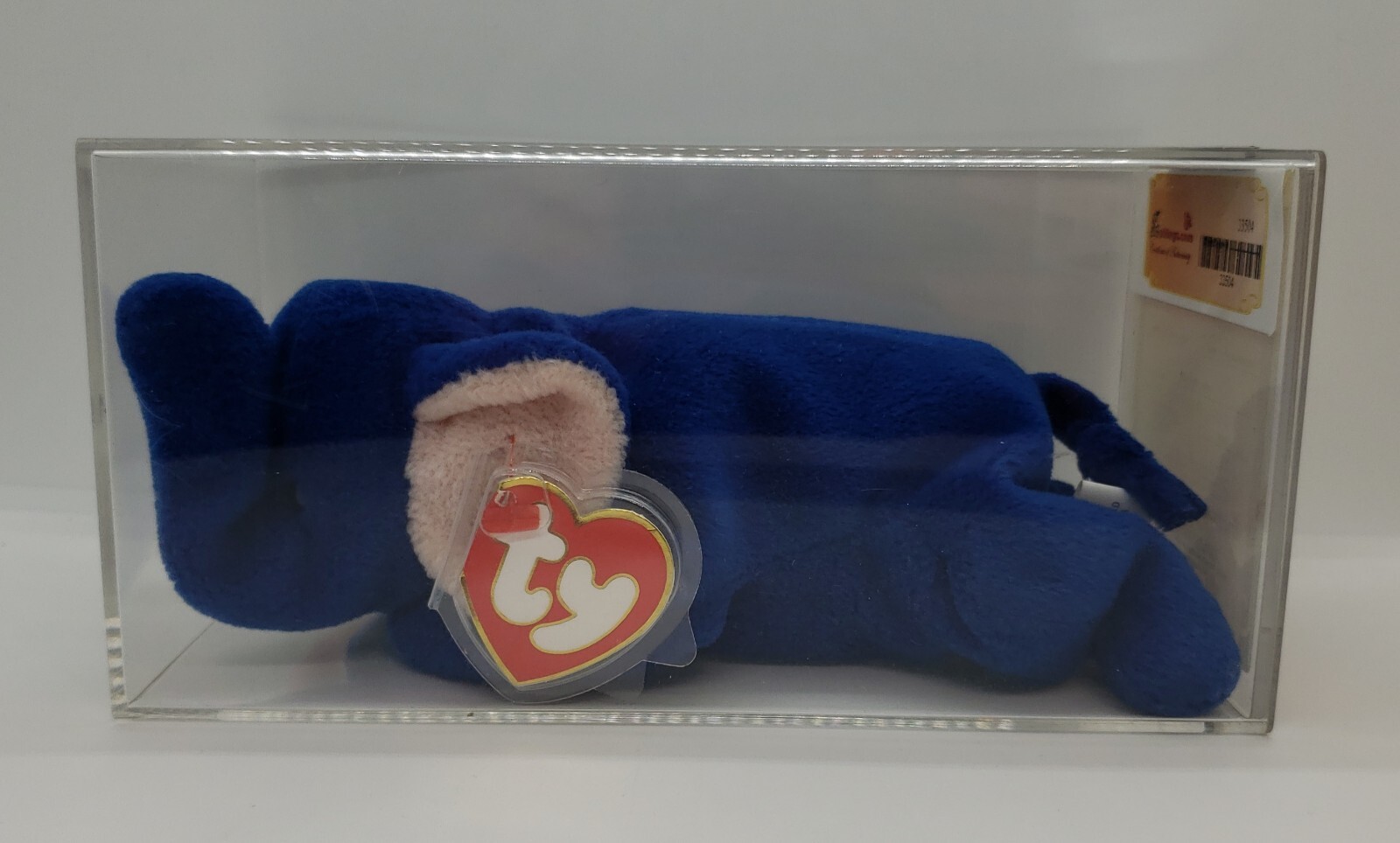 MWMT Authenticated 3rd/1st Generation Royal Blue Peanut Ty Beanie Baby ...