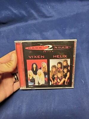 Back 2 Back Hits - Vixen & Helix (CD, 2000) **Very Hard 2 Find, if not ...