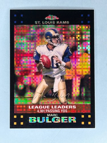 2007 Topps Chrome Xfractors St. Louis Rams Football Card #TC41 Marc ...