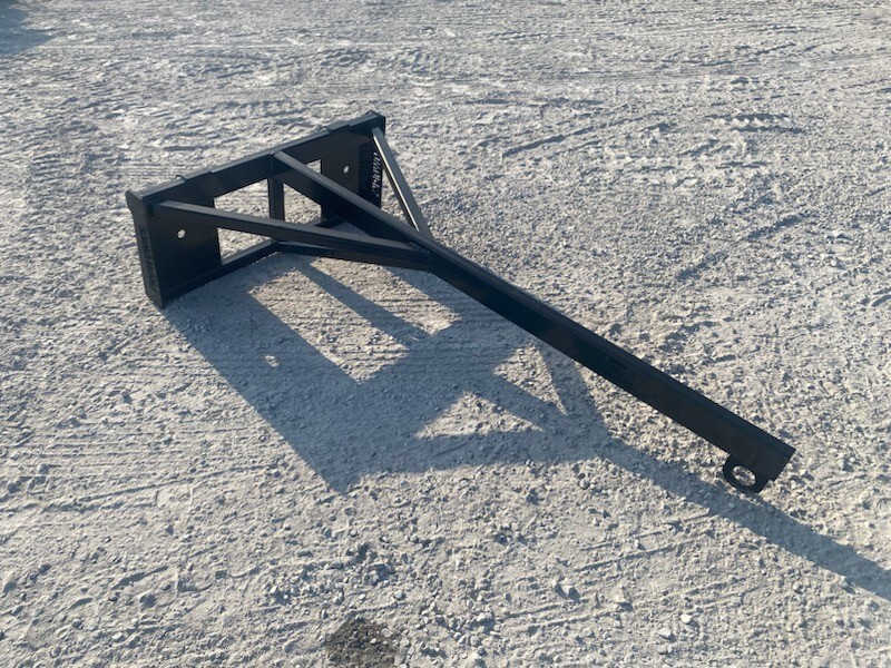 80″ Boom Pole Straight Jib Hoist Lift Attachment Fits Skid Steer Quick ...