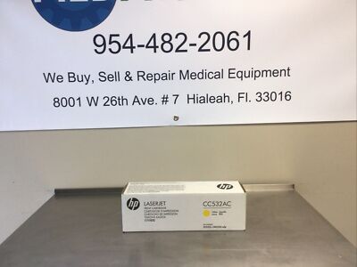 Original HP CC532AC Yellow Toner Cartridge Factory Sealed | eBay