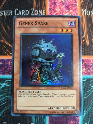 Yu-Gi-Oh! Genex Spare HA02-EN007 Unlimited Super Rare NM | eBay
