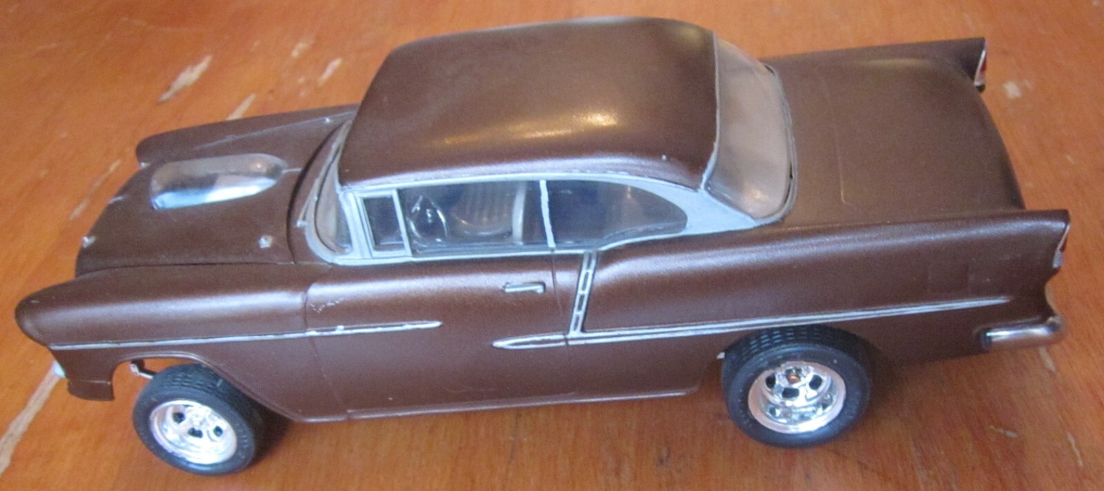 Monogram 1955 Chevy HT Drag Gasser Street Machine Badman? 1/24 Built | eBay