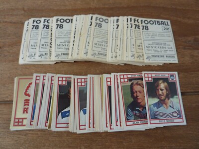 Panini Football 78 Stickers - 1978 - nos 201-400 - VGC! - Pick Your ...