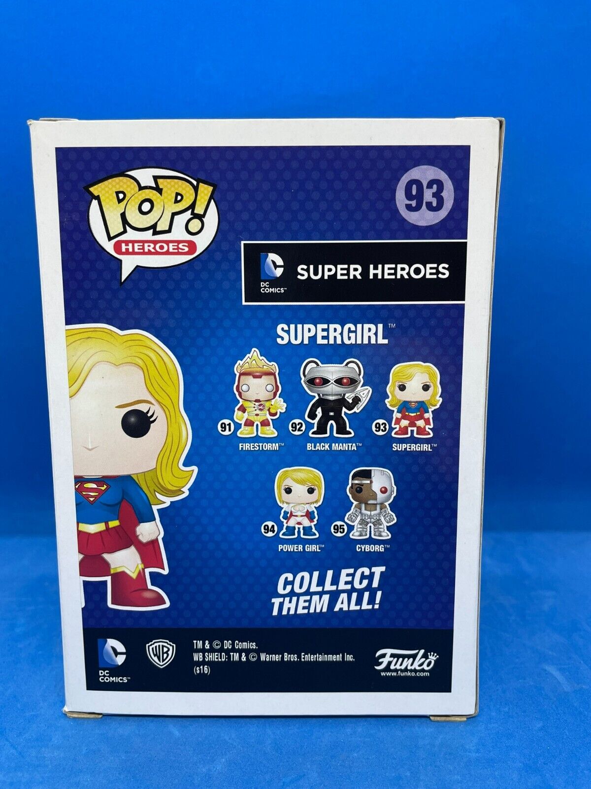 Funko Pop! Vinyl DC 93 Supergirl 2016 | eBay