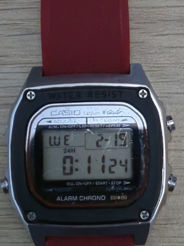 Casio DW-1000 Digital Vintage Wrist Watch. 200m. Please Read ...