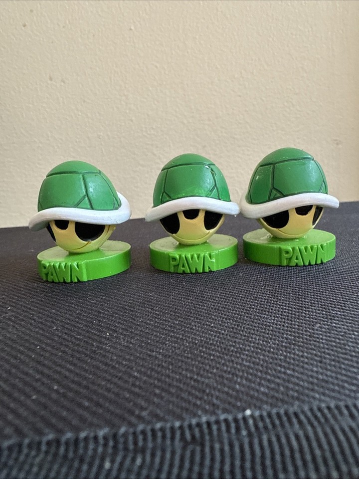 Super Mario Brother 3 Turtle Shell Pawns Replacement Part Chess | eBay