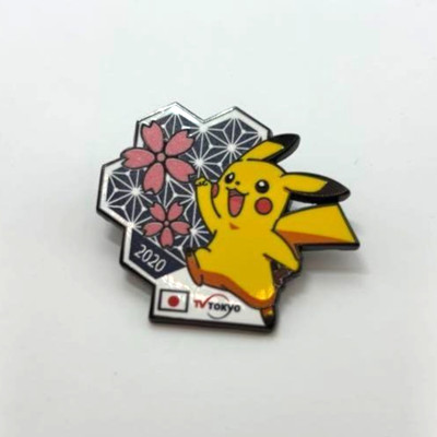 Pokemon Tokyo 2020 Olympics Pikachu Pin Badge 1000pcs Limited Rare ...