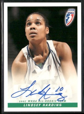 2008 Rittenhouse WNBA #NNO Lindsey Harding AUTO | eBay