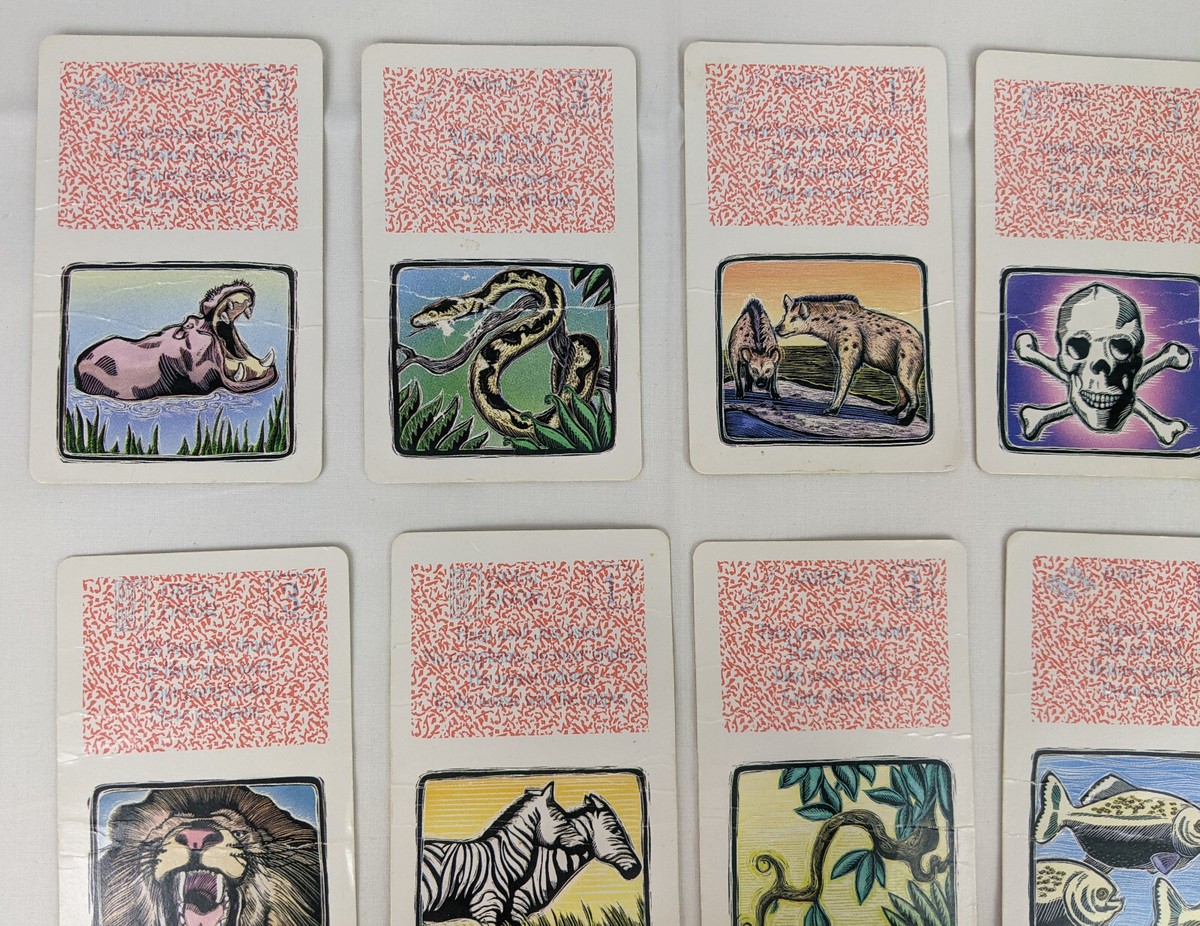 Jumanji Board Game Danger Cards