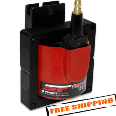 MSD 5527 Red Street Fire Ignition Coil for 1983-1997 Ford TFI Style | eBay