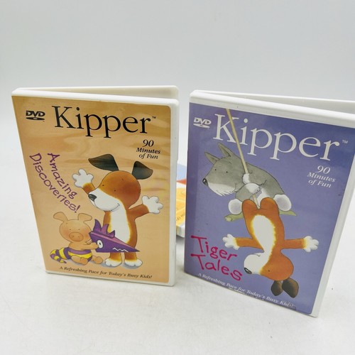 Kipper DVD Lot Of 12 Puppy Love, Tiger Tails, Cuddly Critters, Let It ...