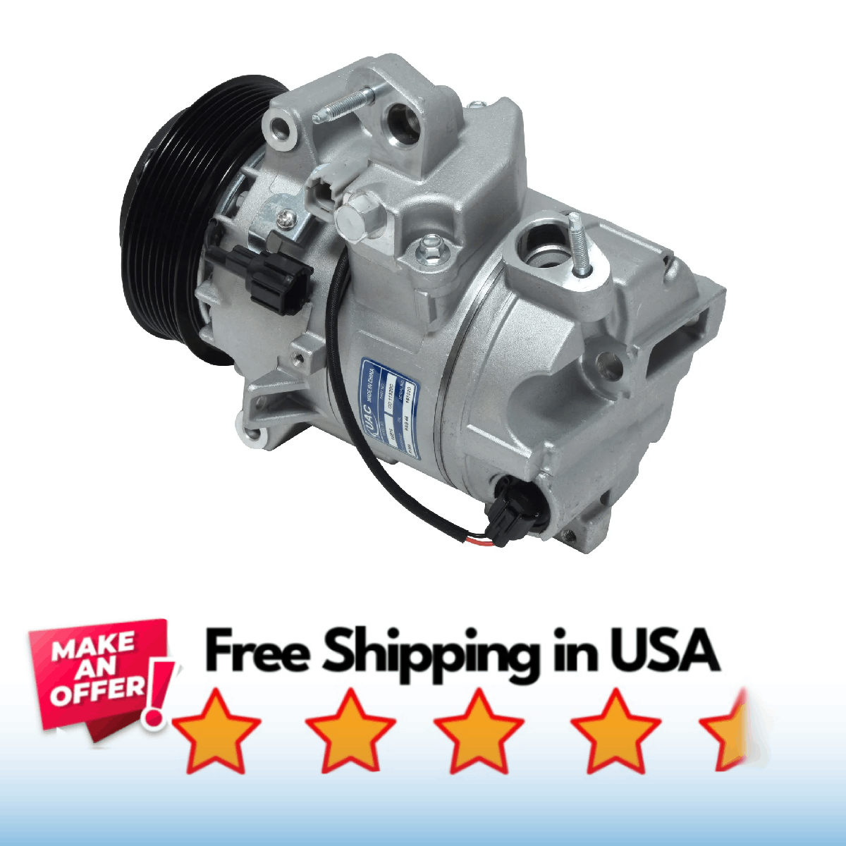 Compressor A/C Fit INFINITI FX37 2013, INFINITI G37 2008-2013, M37 2011 ...