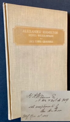 James Edward Graybill / Alexander Hamilton Nevis-Weehawken -- Lecture ...