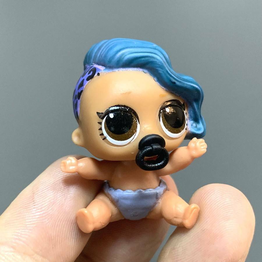 Utral RARE LOL Surprise Punk Boi Boy & Punk Grrrl girl Doll LIL SISTER ...