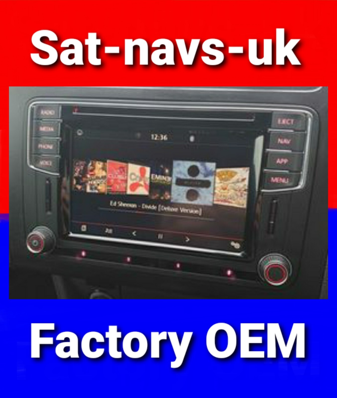 Volkswagen 5C0035680G Discover Media DAB Navigation System for sale ...