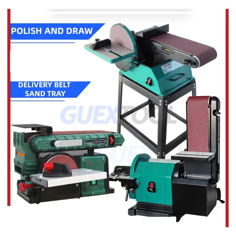 Sanding Disc Belt Sander Woodworking Sanding Machine Metal Drawing ...