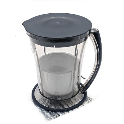 New Nuwave Party Mixer Blender 22191 Replacement 48oz Pitcher with Lid ...
