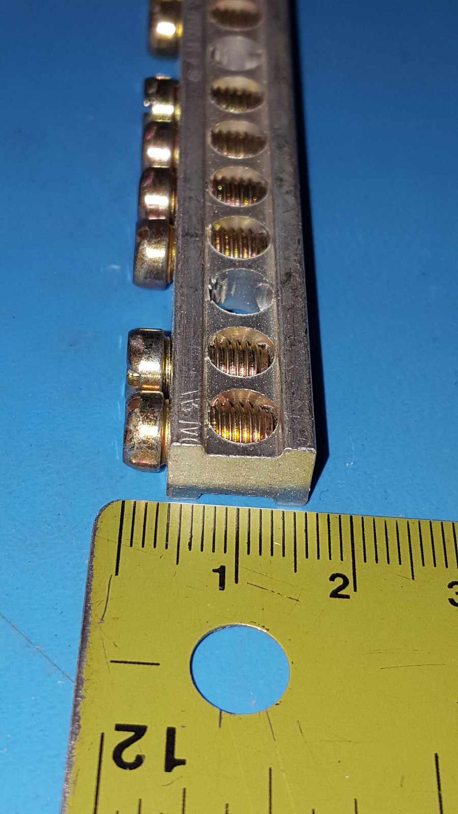 GROUND BAR 12 POSITION 4IN 4-14 CU9AL, CMC, NA75B/12 | eBay