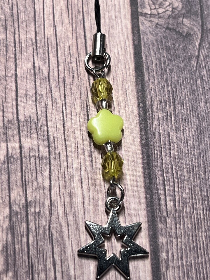 Star Phone Charm l Keychain | eBay