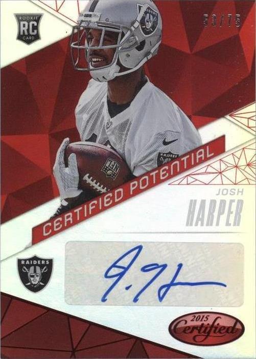 2015 Panini Certified - Certified Potential Josh Harper #CP-JH Mirror ...