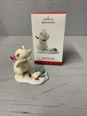 2014 Hallmark Snow Angel Team SNOWBALL & TUXEDO #14 Series Keepsake ...