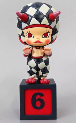 Mini Figure MOLLY 6th Anniversary Statue 2012 Dino MOLLY(Red Ver ...