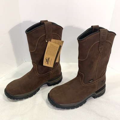 Irish Setter Men’s Two Harbors Waterproof Safety Toe Boots #83906 Sz 10 ...