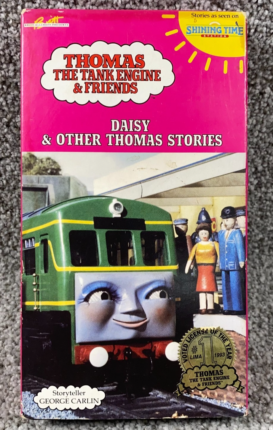 Thomas the Tank Engine & Friends Daisy & VHS 1993 Strand Video Tape ...