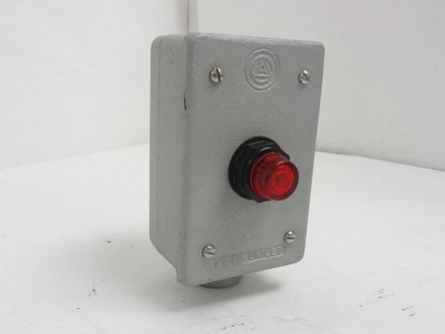 199817 New-No Box; Appleton FSE Red Pilot Light; 3/4" NPT | eBay