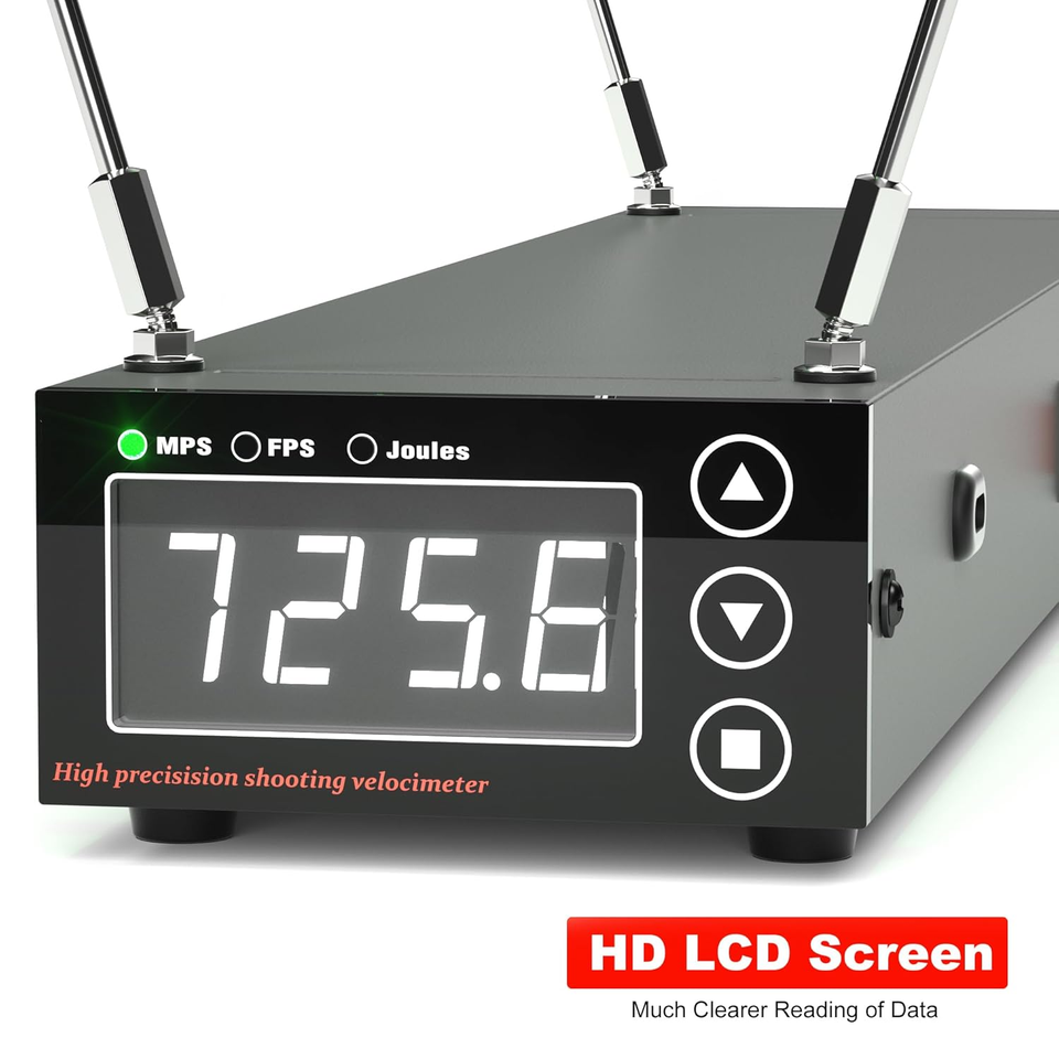 Ballistic Precision Chronograph, Slingshot Bullet Bow Velocity Speed ...