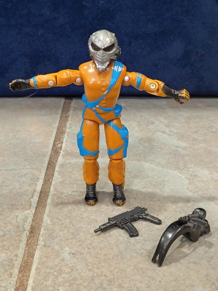 1989 GI Joe ARAH Frag Viper V1 Figure Broken Crotch /Waist Vintage w ...