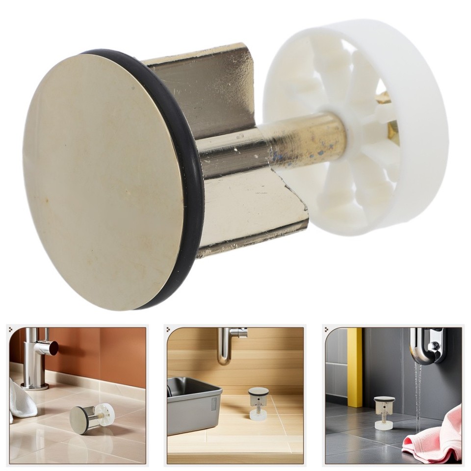 Bathroom Sink Drain Plug, Stopper Assembly Polished Brass, Sink Stopper ...