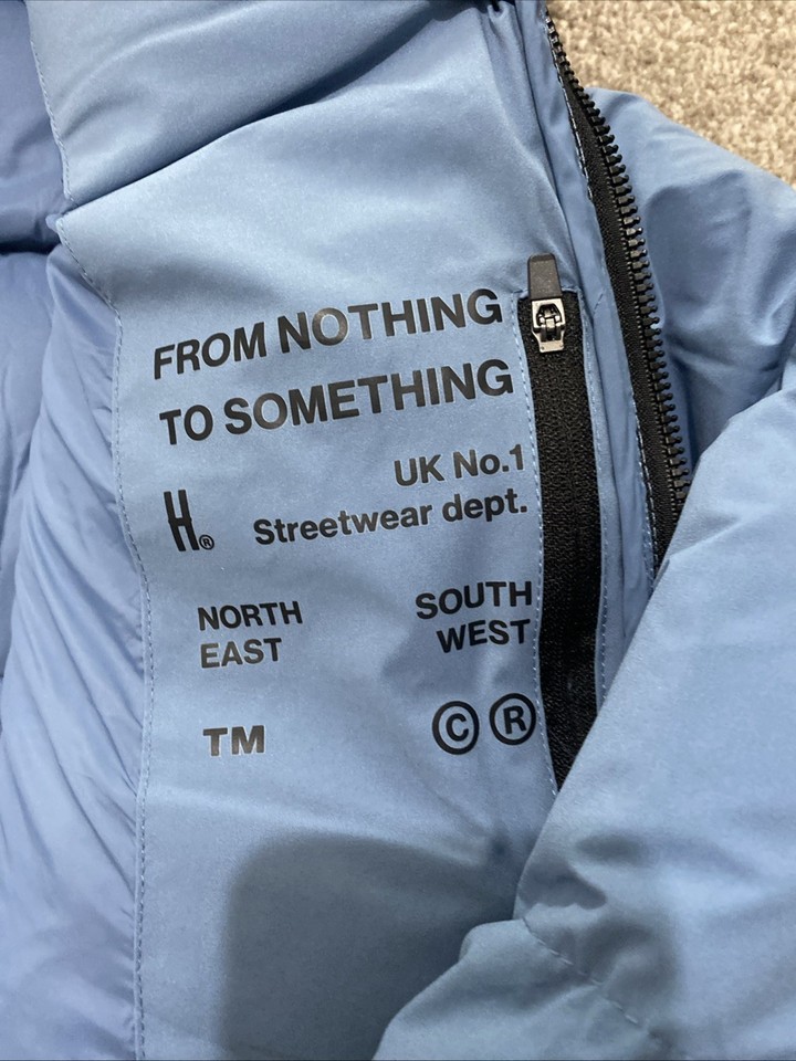 Hoodrich Blue Ritual Puffer Jacket. Men’s UK Size Small RRP £110 | eBay UK