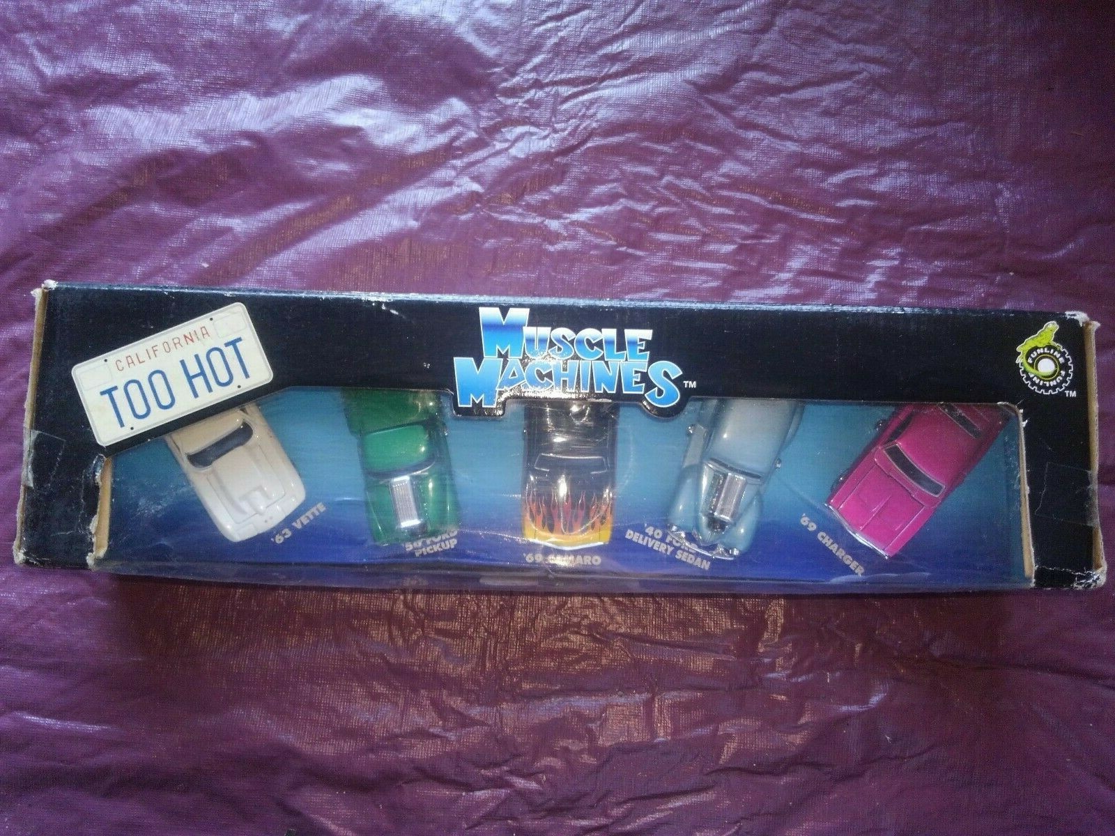 Muscle Machines 5 Pack 1/64 Scale Charger Corvette Camaro | eBay