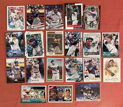 Nelson Cruz Baseball Card Lot (33) Foil Parallel, Base + Insert. | eBay
