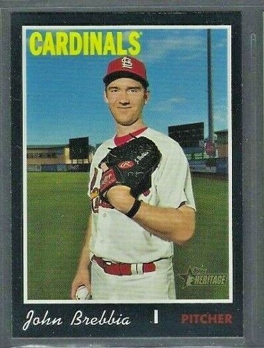 2019 Topps Heritage High Number - John Brebbia #583 Black Border /50 ...