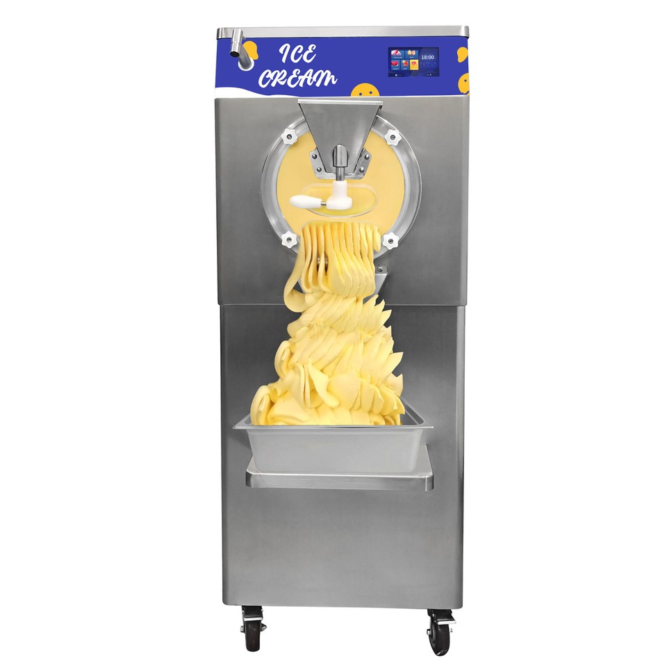 Wixkix Sorbet Maker Machine Commercial 16 Gal/H Hard Serve Ice Cream ...