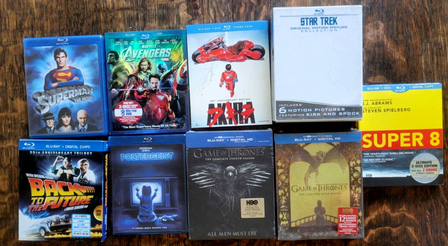 Lot of 17 Sci-fi/Fantasy Blu-rays | eBay
