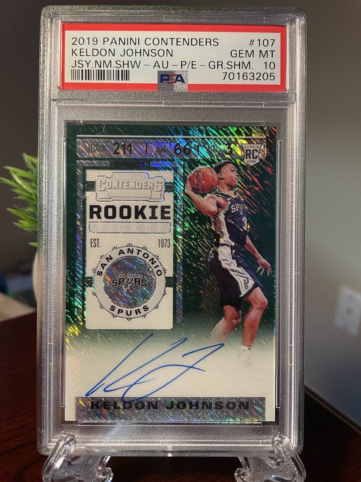 2019-20 Panini Contenders - Rookie Ticket Season Ticket Premium Edition ...