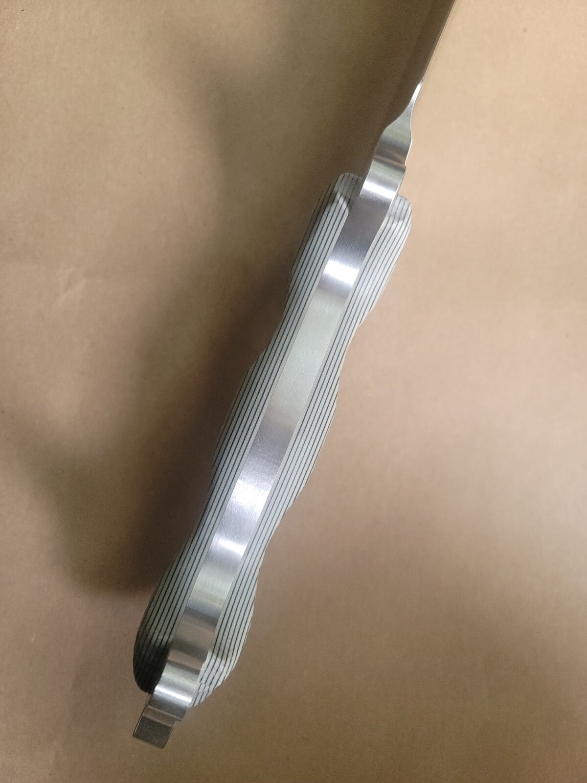 Busse Custom Shop MOAB Mother Of All Bowies, Hand Applied Satin, Tan ...