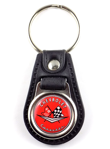 CHEVROLET CORVETTE KEY FOB RING CHAIN C1 C2 C3 C4 C5 C6 C7 C8 SPORTS ...