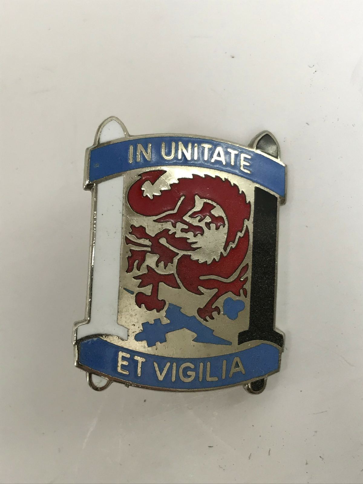 US Military Lapel Pin ~ 501st Military Intelligence Brigade Unit Crest ...