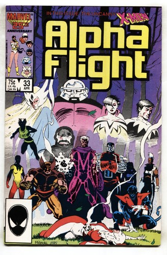 ALPHA FLIGHT #33--comic book--MARVEL --1st LADY DEATHSTRIKE | eBay