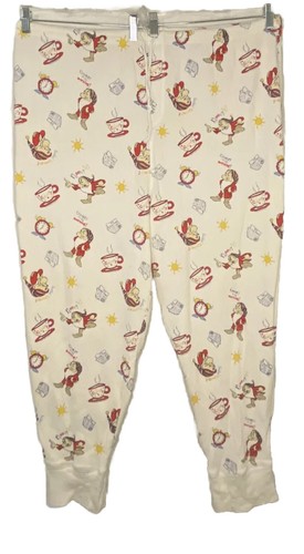 Disney Snow White Grumpy All Over Print Sleepwear Pajama Pants Thermal ...