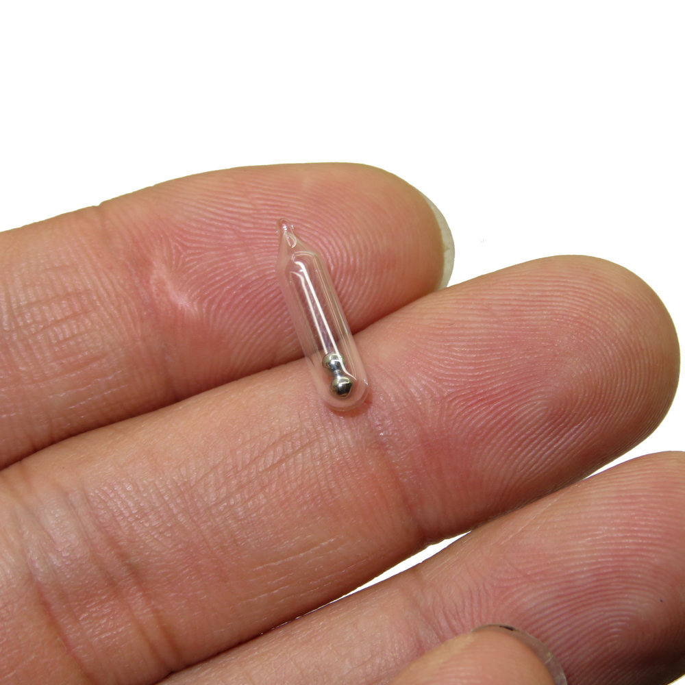 3/4/5mm Worm Jig Fishing Lure Glass Rattles Insert Tube Rattles Attract ...