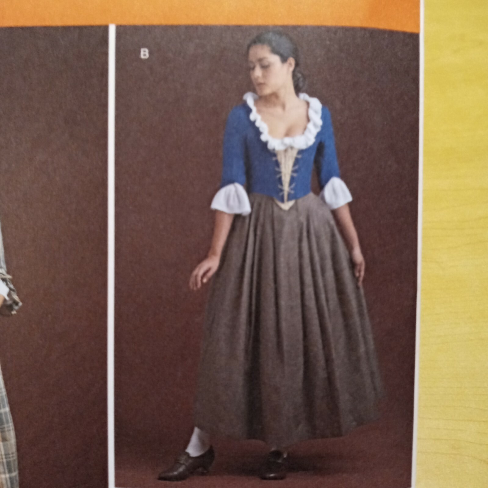 Simplicity 8161 Pattern 18th Century Colonial Outlander Dress Duchess ...